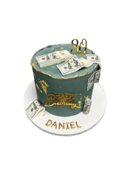 3 Layer Money Cake | Cakes D' Sabores (754) 212-5858